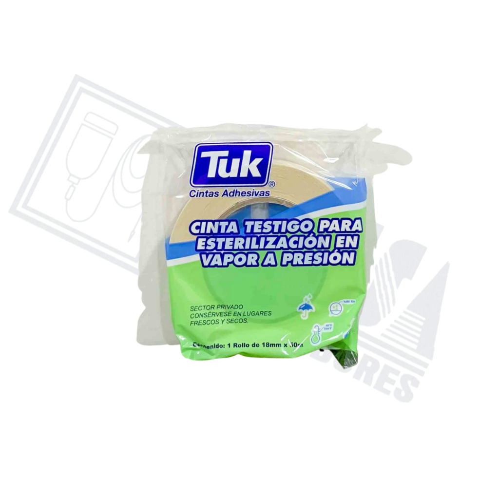 CINTA TESTIGO P/AUTOCLAVE MARCA TUK. – TMS MEDICAL SUPPLIES
